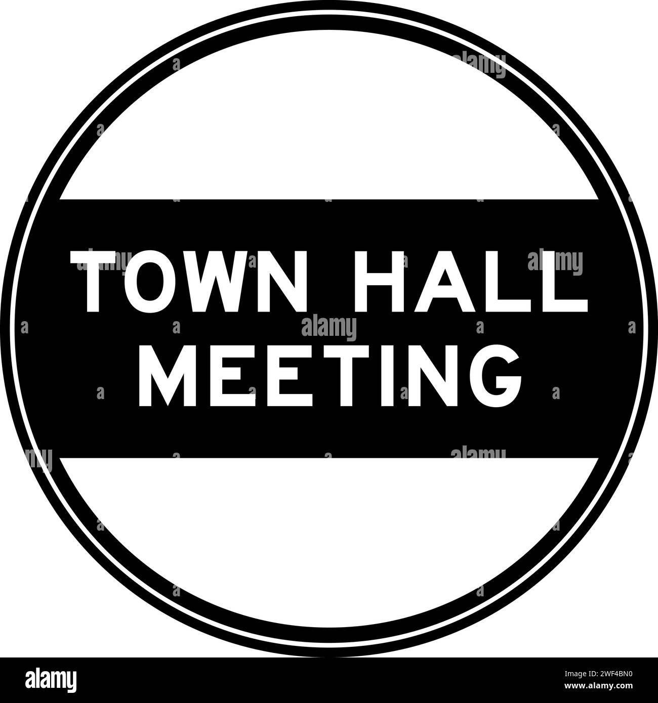 Townhall town hall Stock Vector Images - Alamy