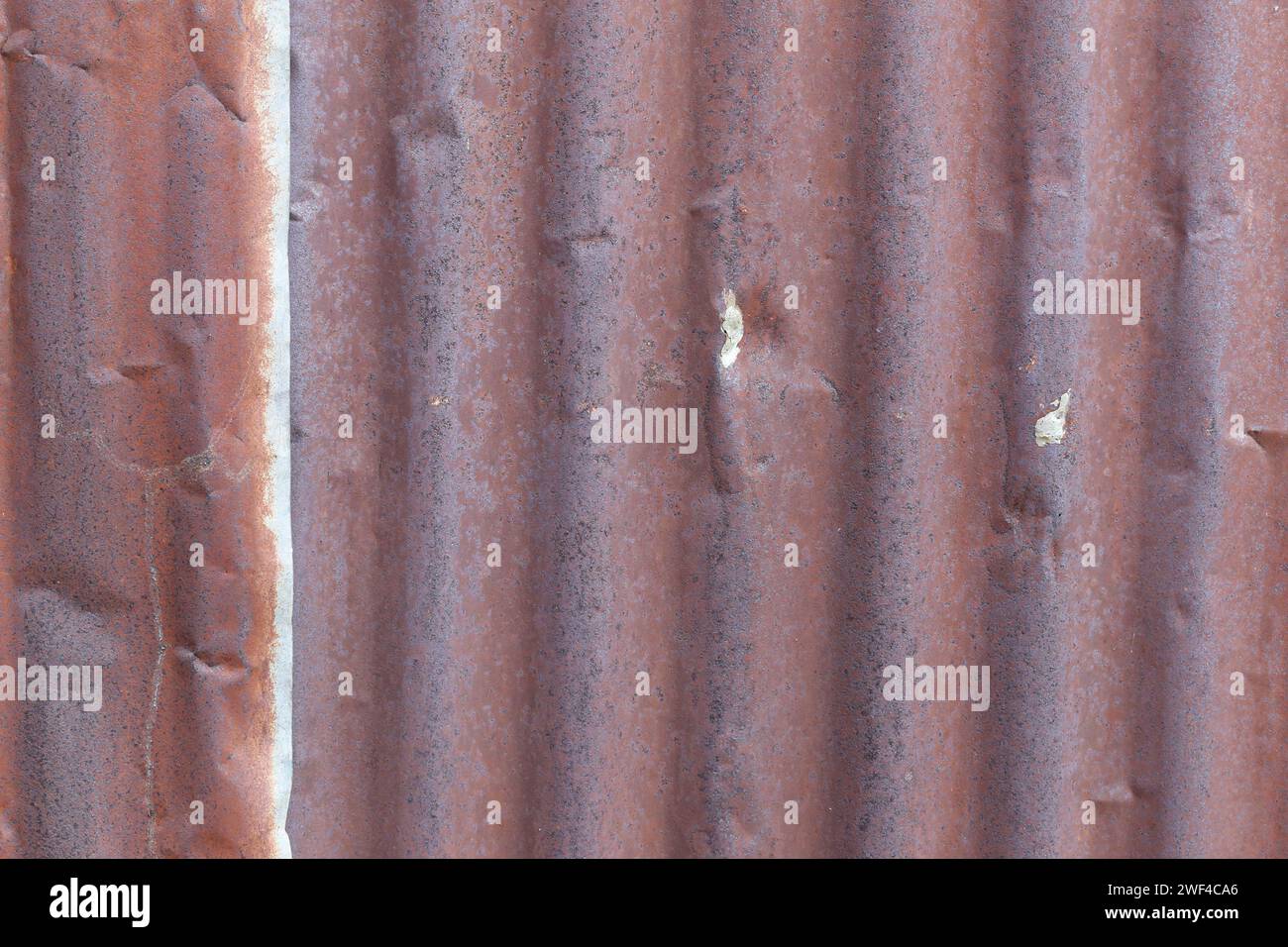 Old zinc surface background, Red metal texture for design in your work ...