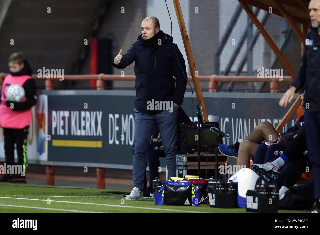 VOLENDAM - Fortuna Sittard coach Danny Buijs during the Dutch ...