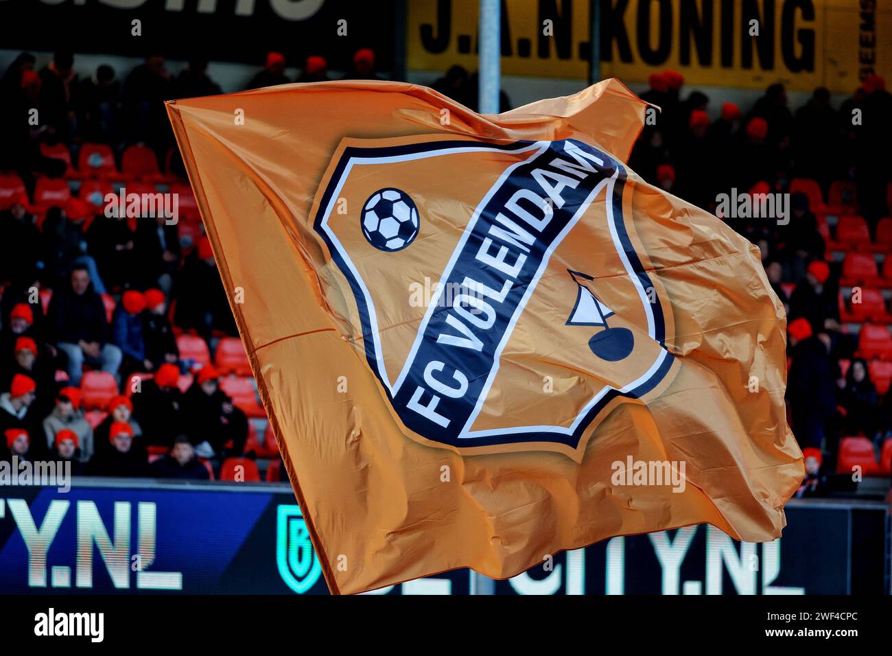 Volendam, Netherlands. 28th Jan, 2024. VOLENDAM, 28-01-2024, KRAS ...