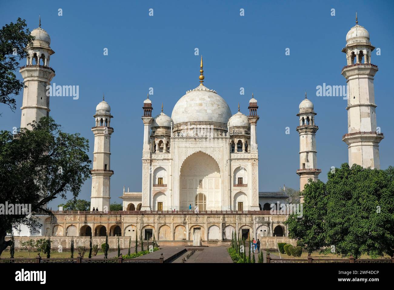 Aurangabad, India - January 21, 2024: Bibi Ka Maqbara is a mausoleum ...