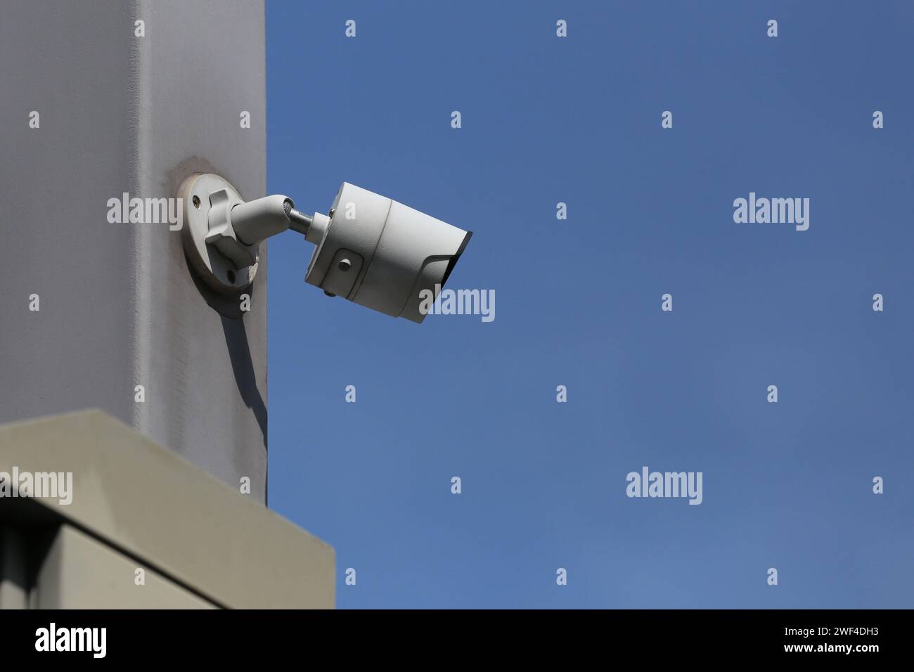 CCTV tool on blue sky background,Equipment for security systems and ...