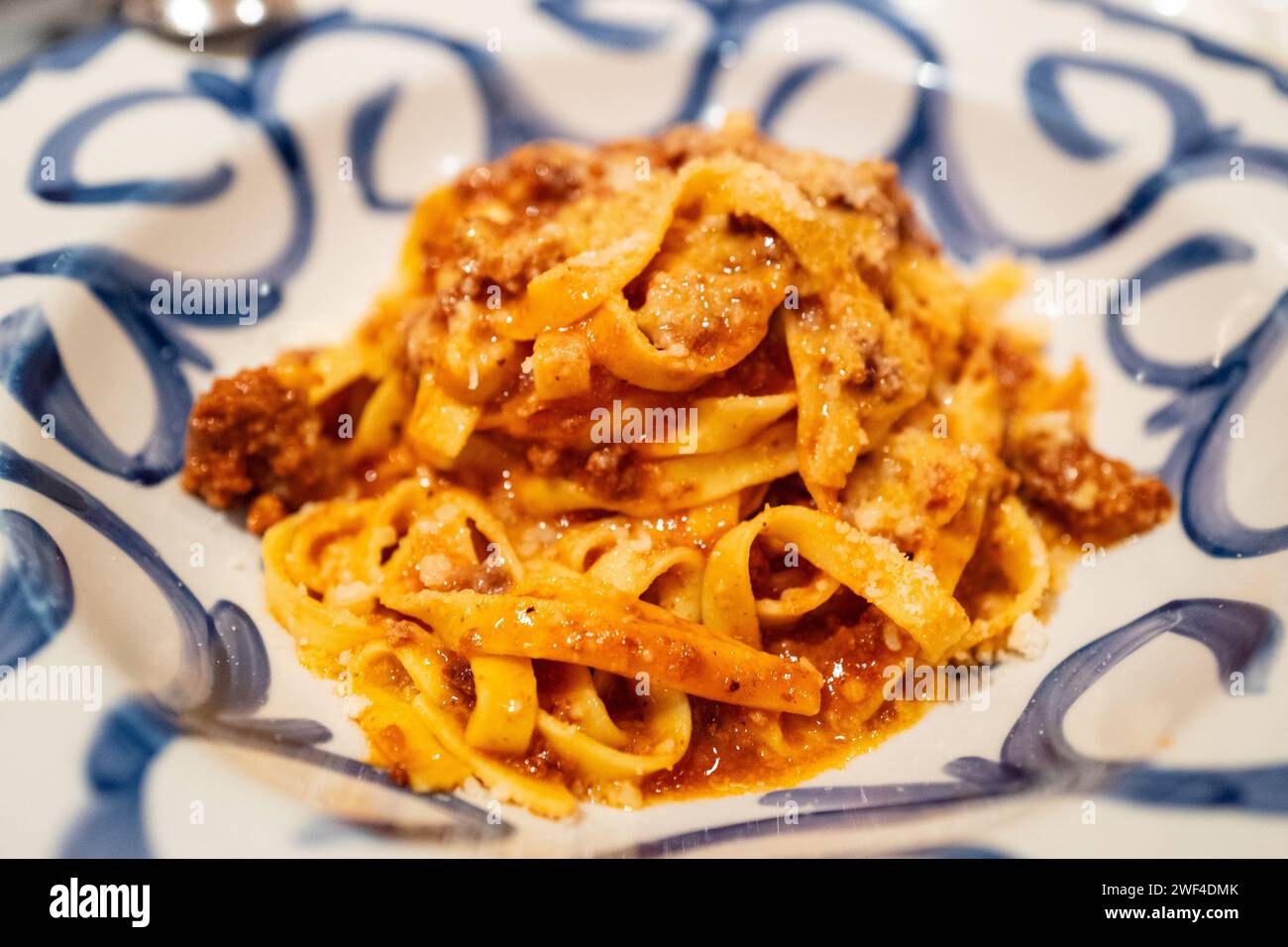 San Jose, USA. 02nd Dec, 2023. Close-up of a traditional Italian pasta ...