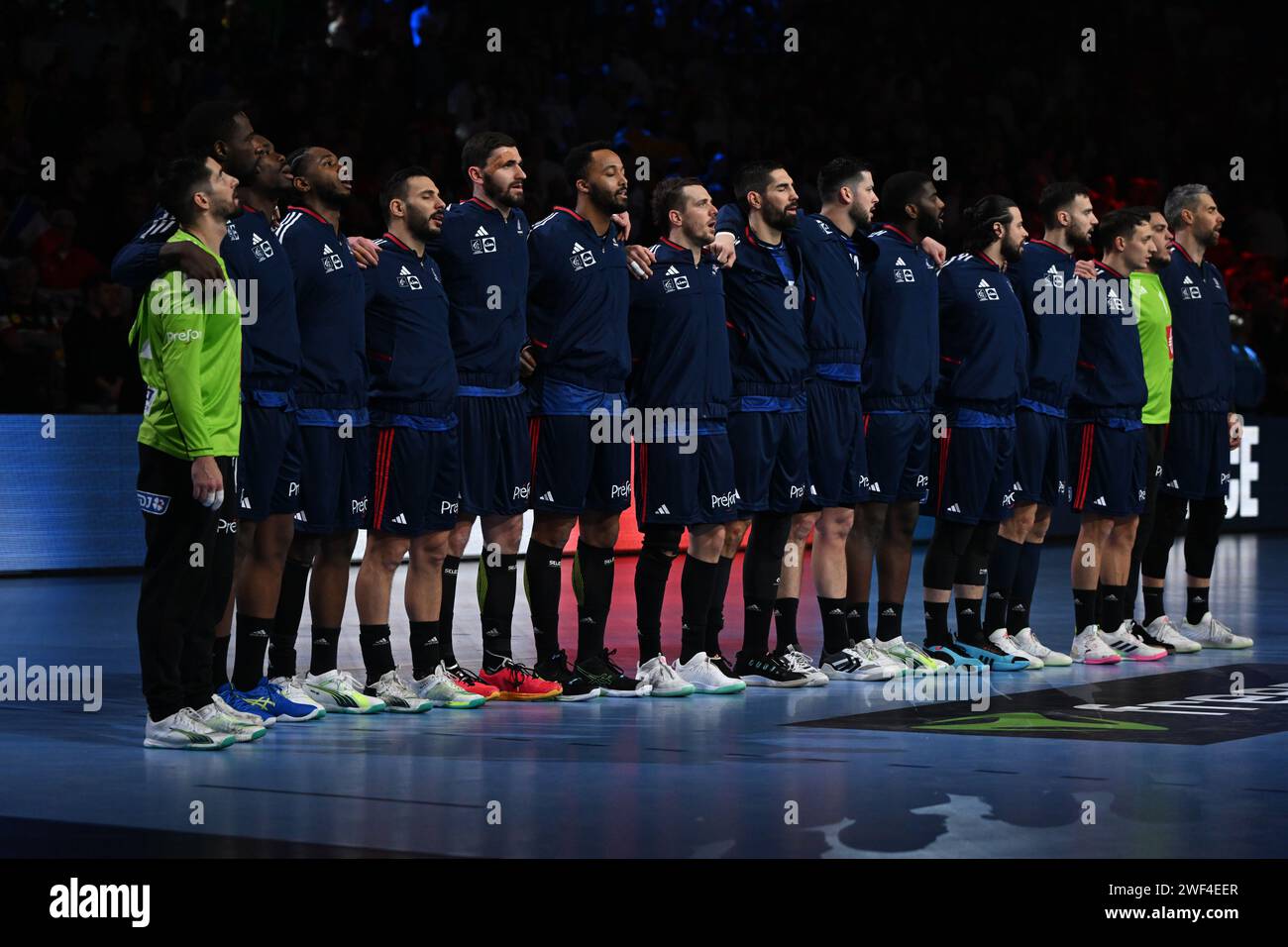 Cologne, Germany. 28th Jan, 2024. Handball: European Championship ...