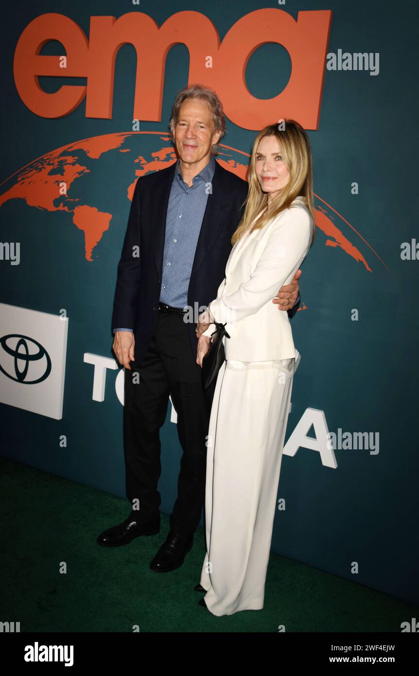 LOS ANGELES, CALIFORNIA - JANUARY 27: (L-R) David E. Kelley and ...