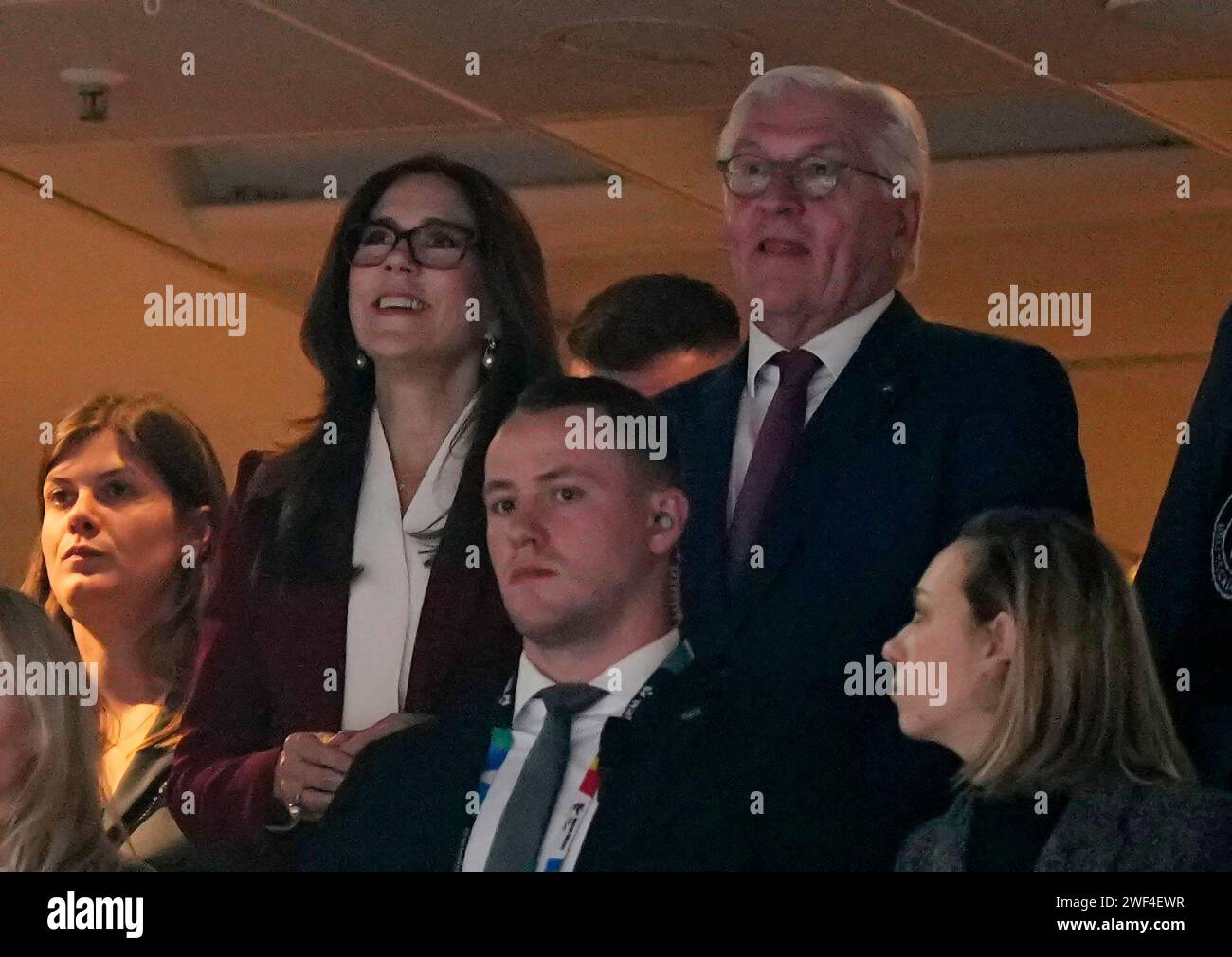 Denmark's Queen Mary, left, and German President Frank-Walter ...