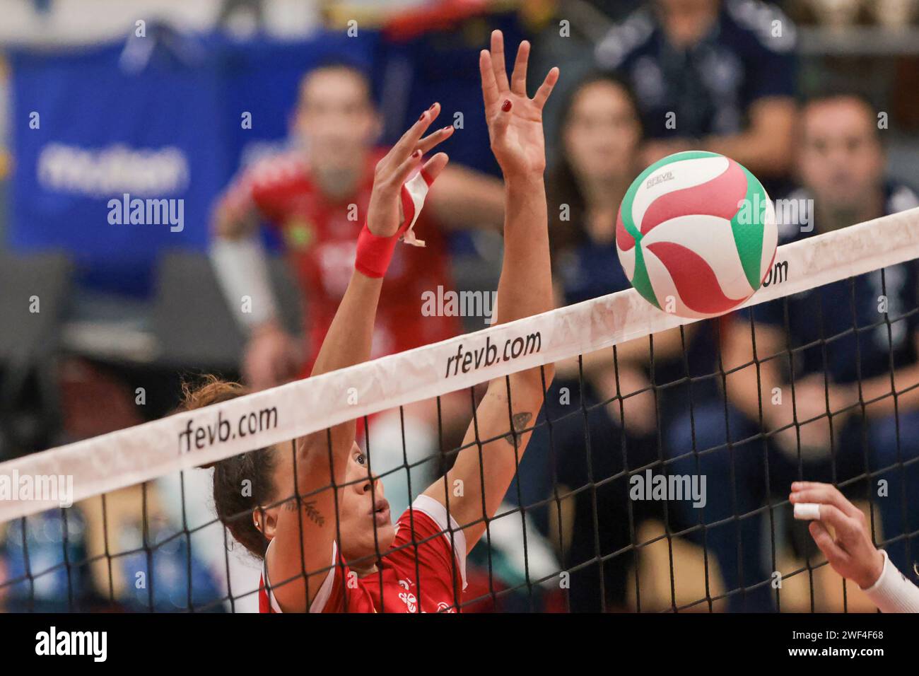 Seville, Spain. 28th Jan, 2024. SEVILLE, SPAIN - JANUARY 28: Marcella ...