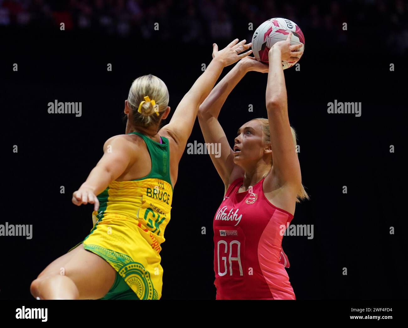 Courtney bruce netball hi-res stock photography and images - Alamy