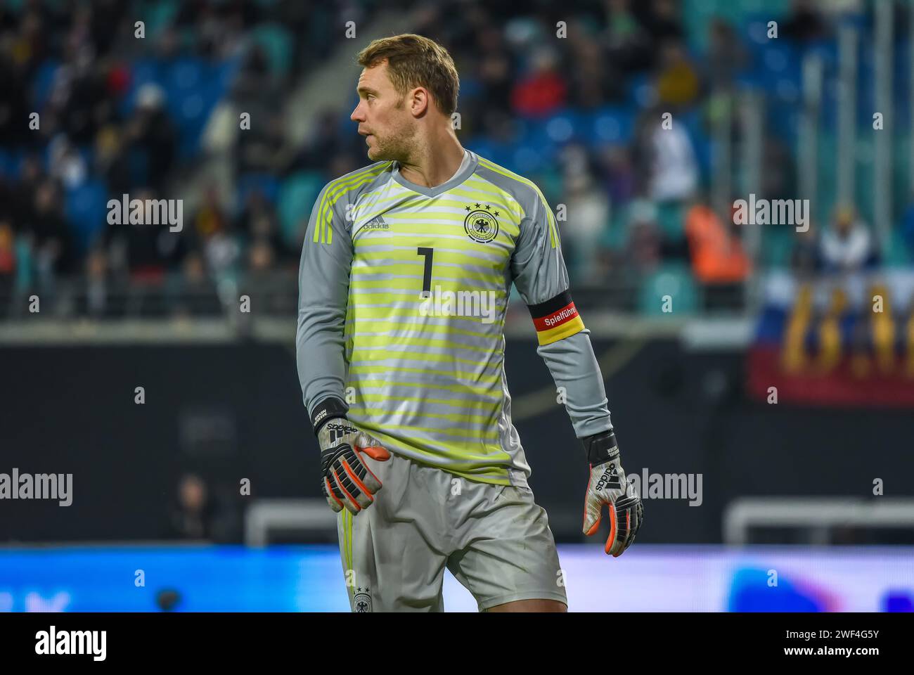 Leipzig, Germany – November 15, 2018. Germany national team goalkeeper ...