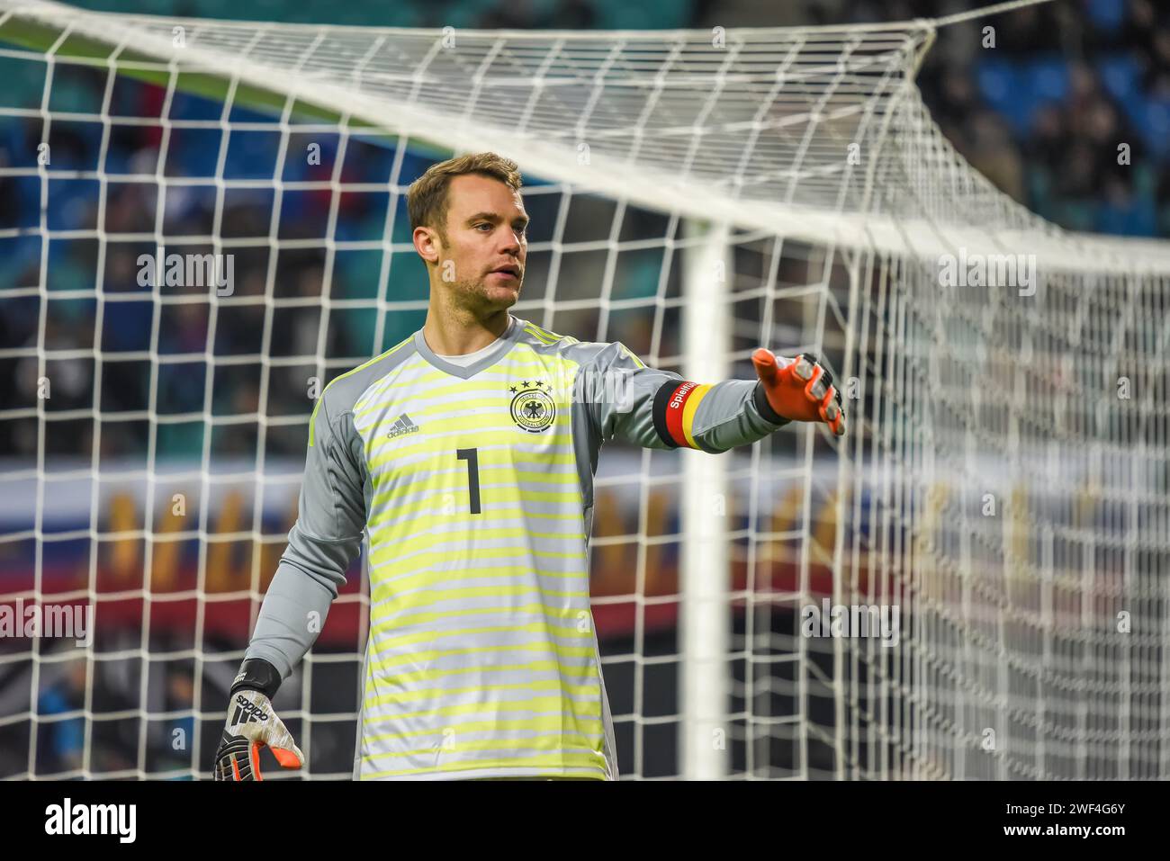 Leipzig, Germany – November 15, 2018. Germany national football team ...