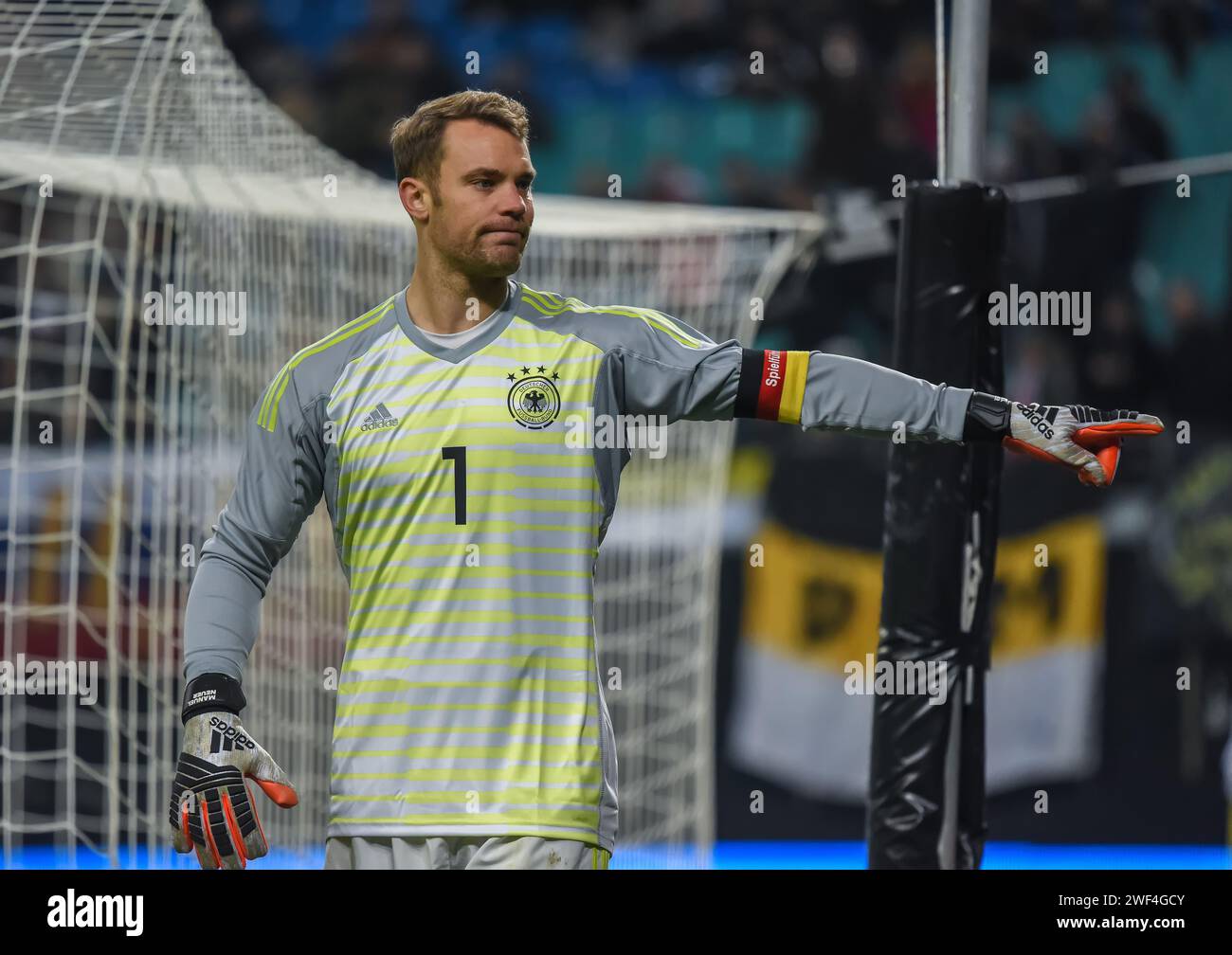 Leipzig, Germany – November 15, 2018. Germany national football team ...
