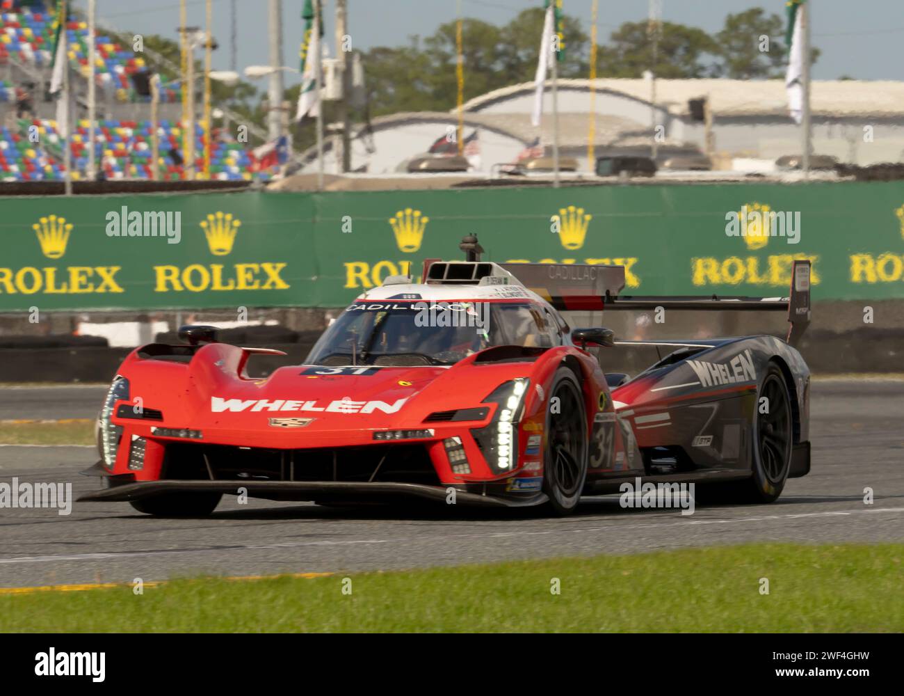 DAYTONA, FL - JANUARY 27: Action Express Racing (Whelen Engineering) driver Pipo Derani Jack ...