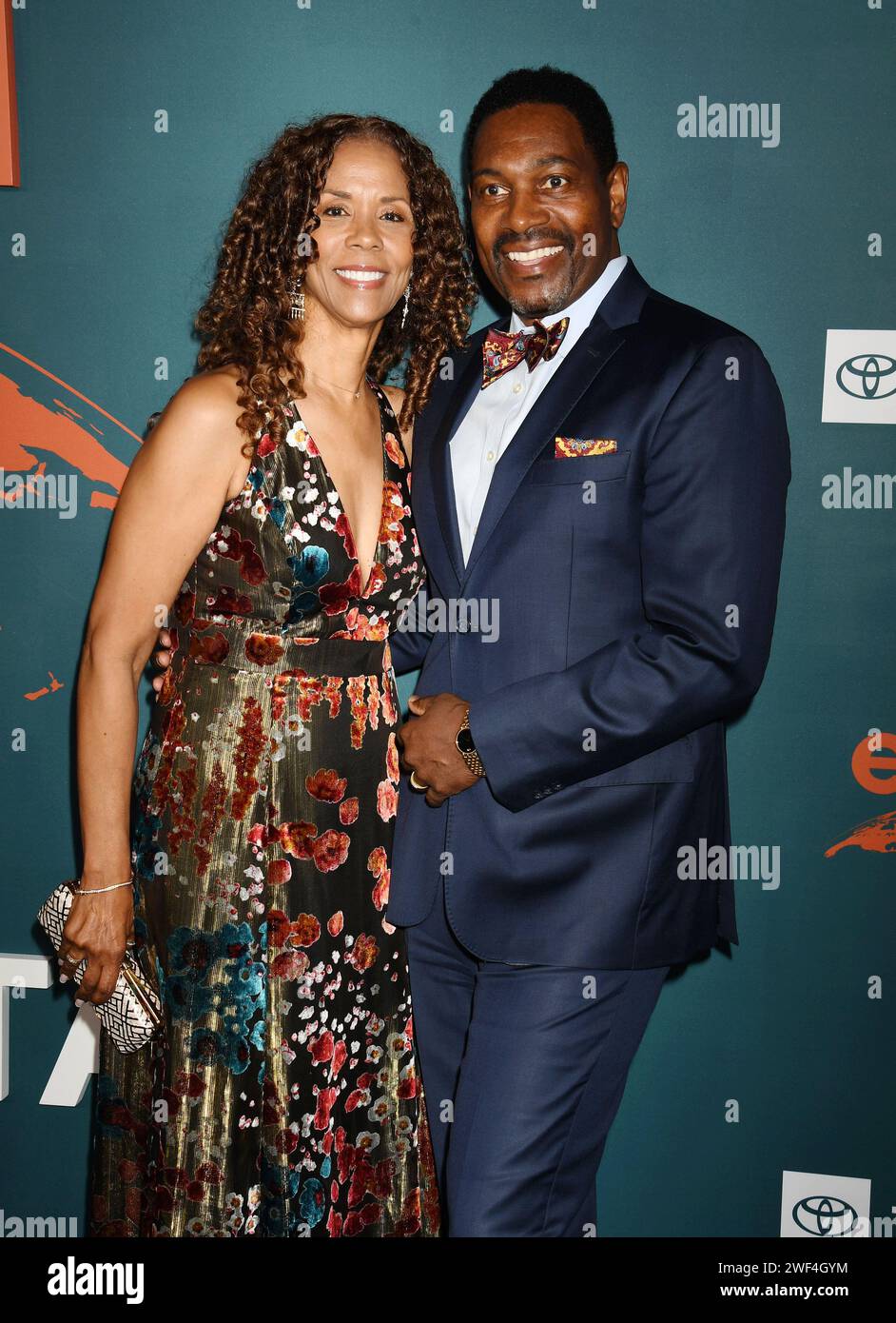 Los Angeles, California, USA. 27th Jan, 2024. (L-R) Sondra Spriggs and ...