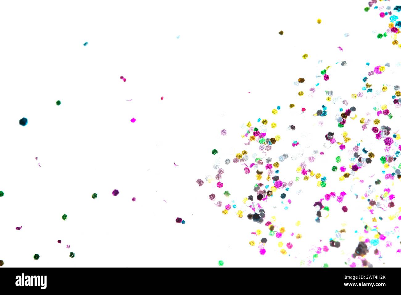 Firework glitter confetti Cut Out Stock Images & Pictures - Alamy