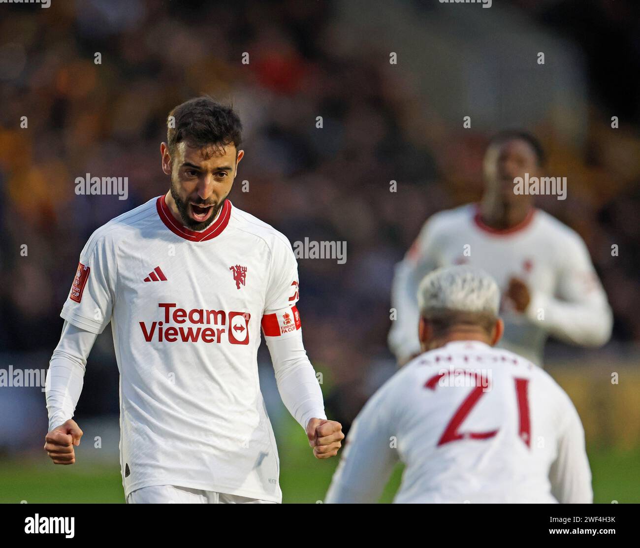 Rodney Parade, Newport, UK. 28th Jan, 2024. FA Cup Fourth Round ...