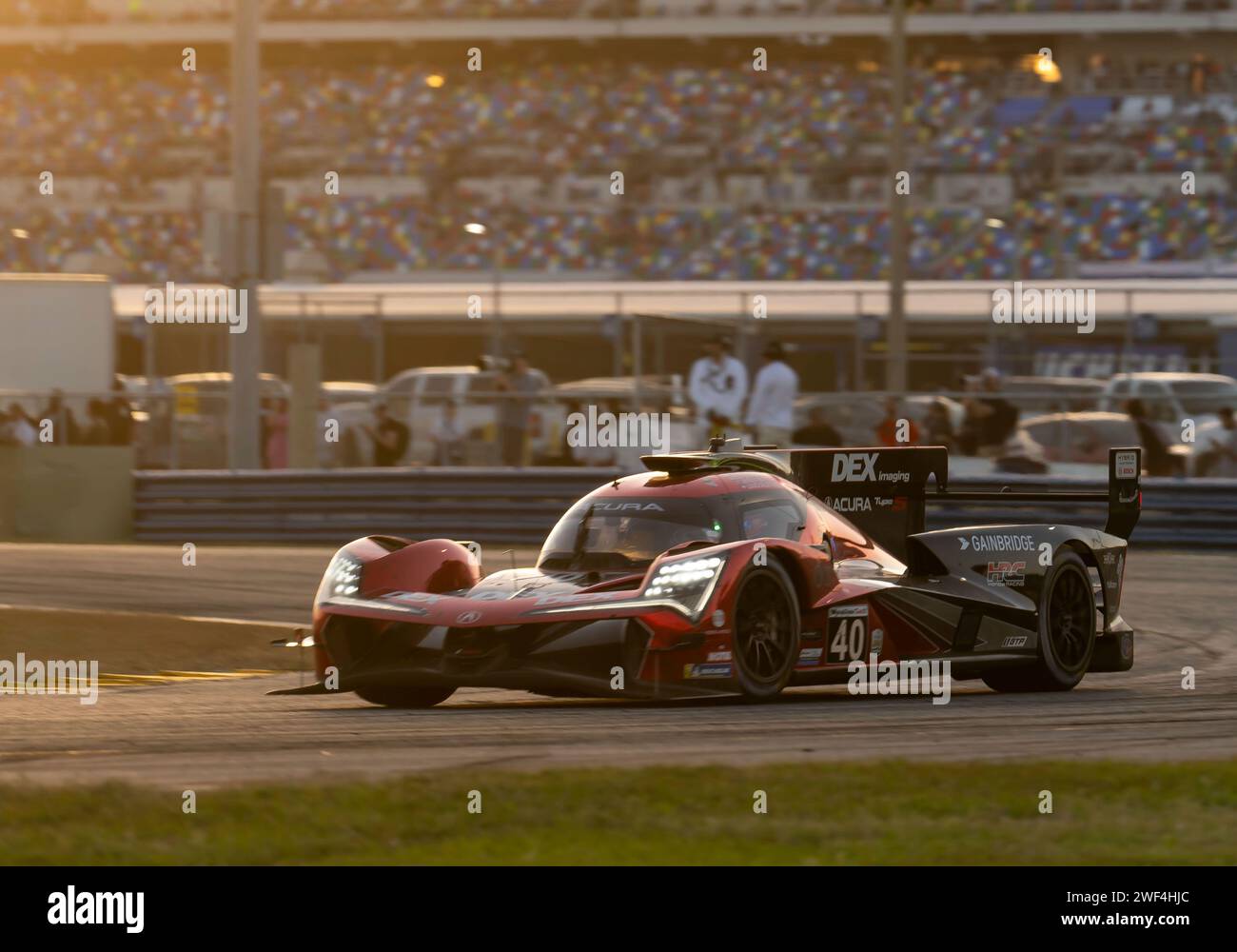 DAYTONA, FL - JANUARY 28: Wayne Taylor Racing with Andretti driver ...