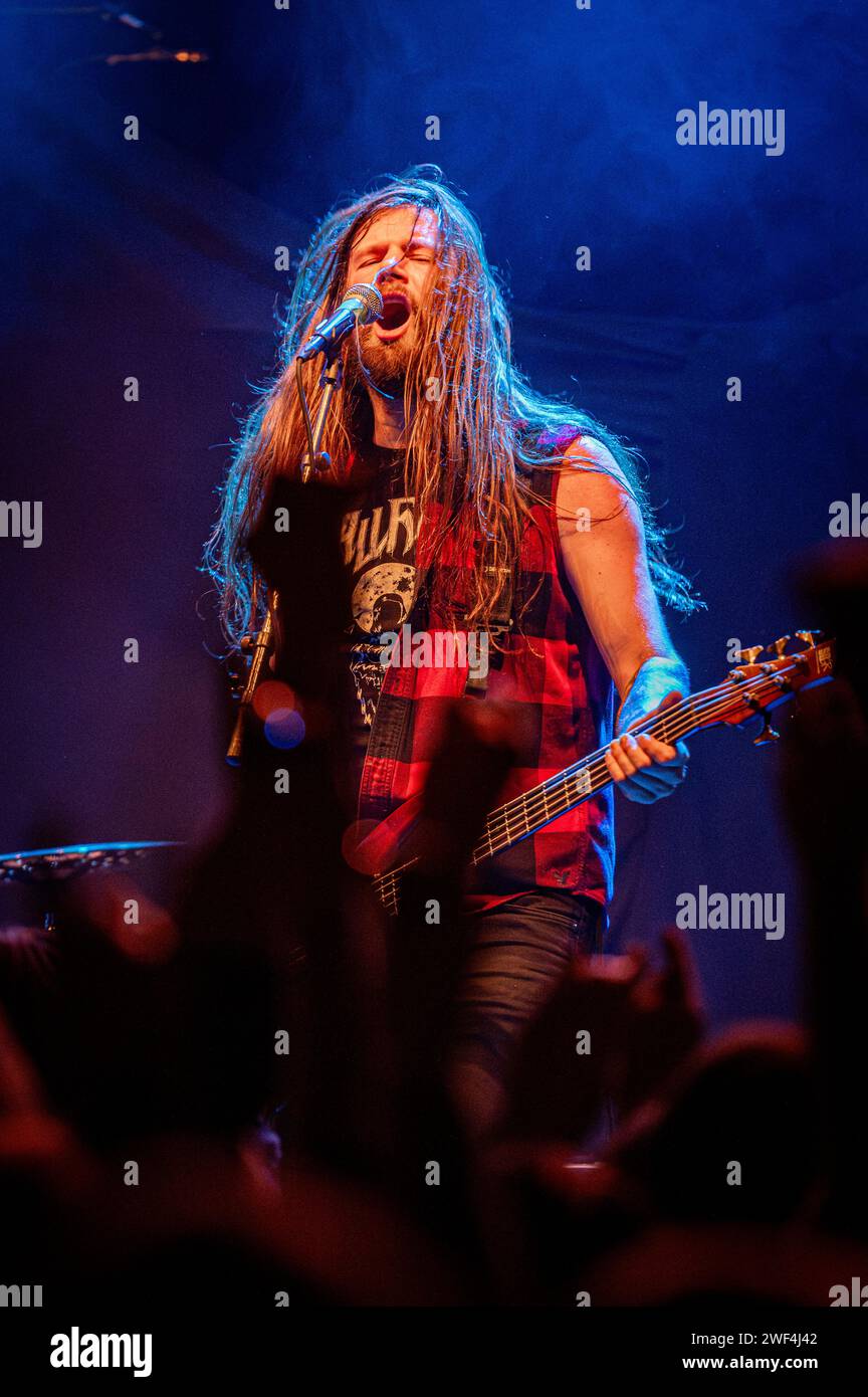 Copenhagen, Denmark. 27th Jan, 2024. The American heavy metal band ...
