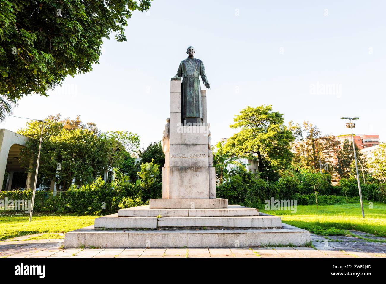 Rio de Janeiro, Brazil - September 19, 2023: Monument to Miguel Couto ...