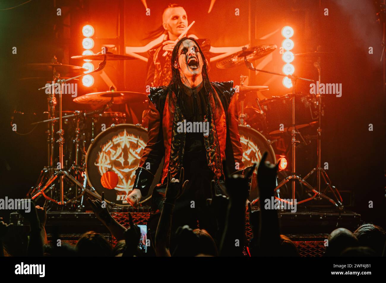 Copenhagen, Denmark. 27th Jan, 2024. The Swedish heavy metal band ...