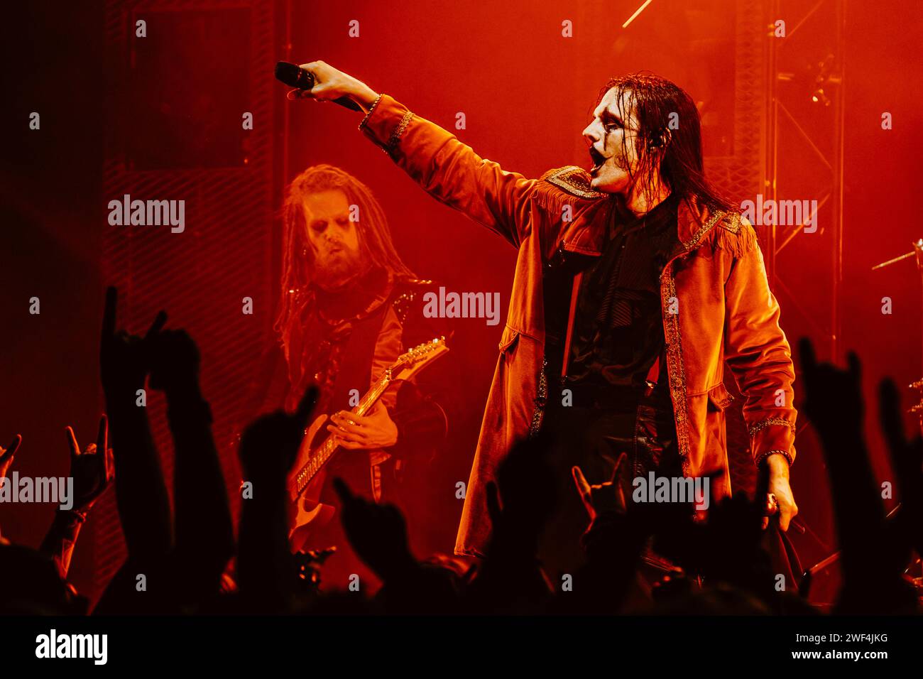 Copenhagen, Denmark. 27th Jan, 2024. The Swedish heavy metal band ...