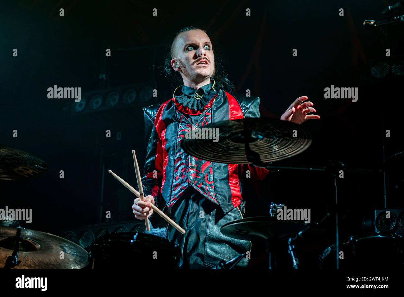Copenhagen, Denmark. 27th Jan, 2024. The Swedish heavy metal band ...