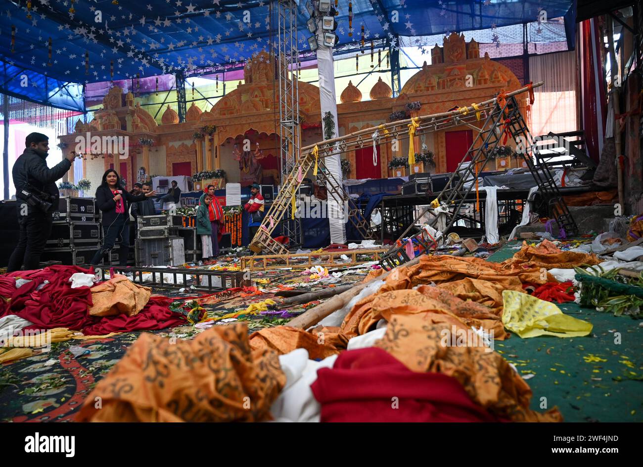 New Delhi, India. 28th Jan, 2024. NEW DELHI, INDIA - JANUARY 28: A view ...