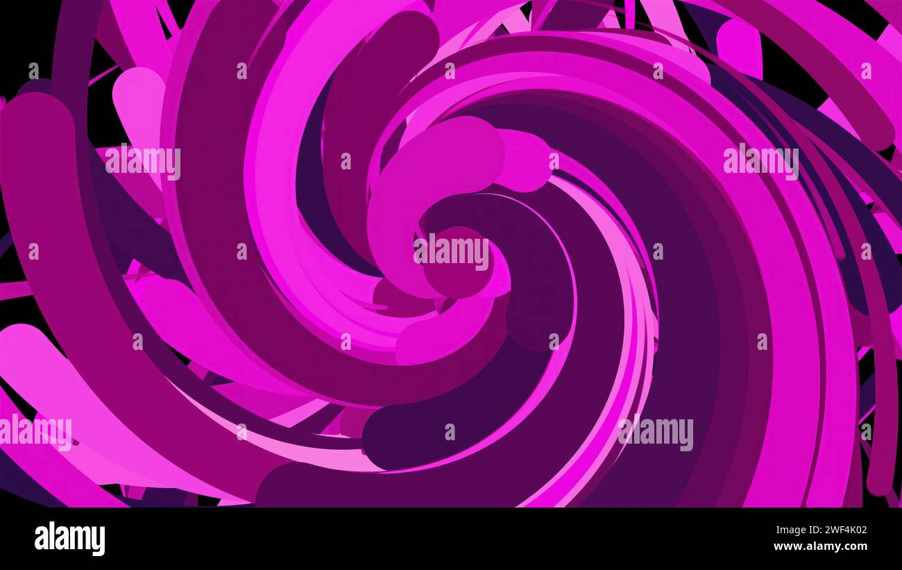 Spiral purple background. Computer generated 3d render Stock Photo - Alamy