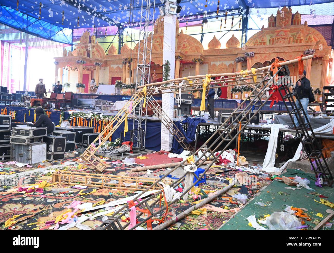 New Delhi, India. 28th Jan, 2024. NEW DELHI, INDIA - JANUARY 28: A view ...