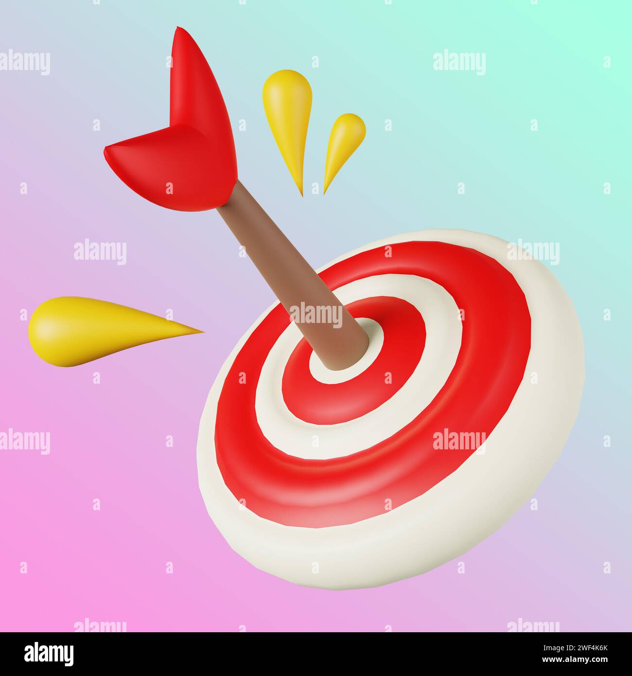 Dart 3d icon hi-res stock photography and images - Alamy