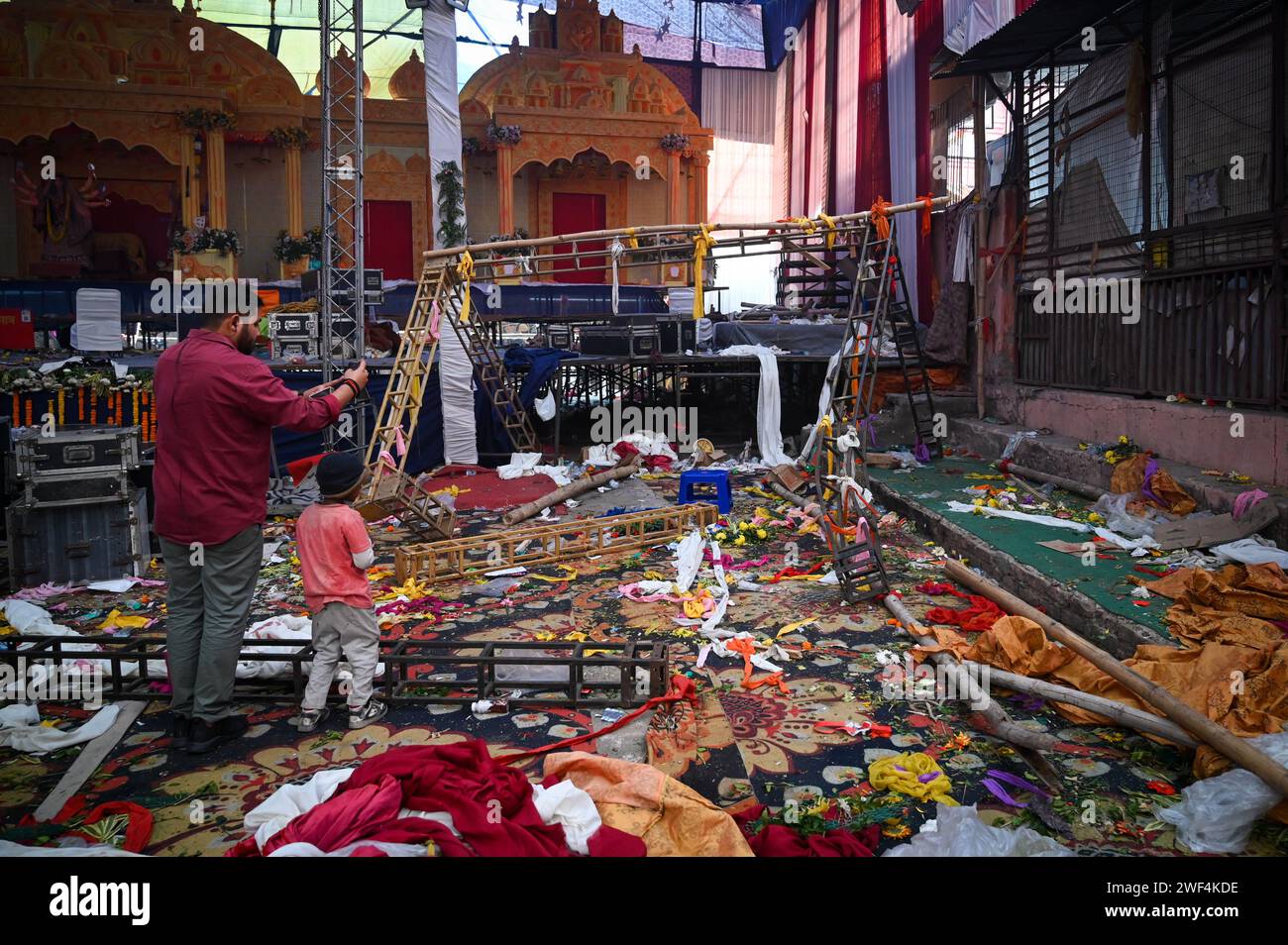 New Delhi, India. 28th Jan, 2024. NEW DELHI, INDIA - JANUARY 28: A view ...