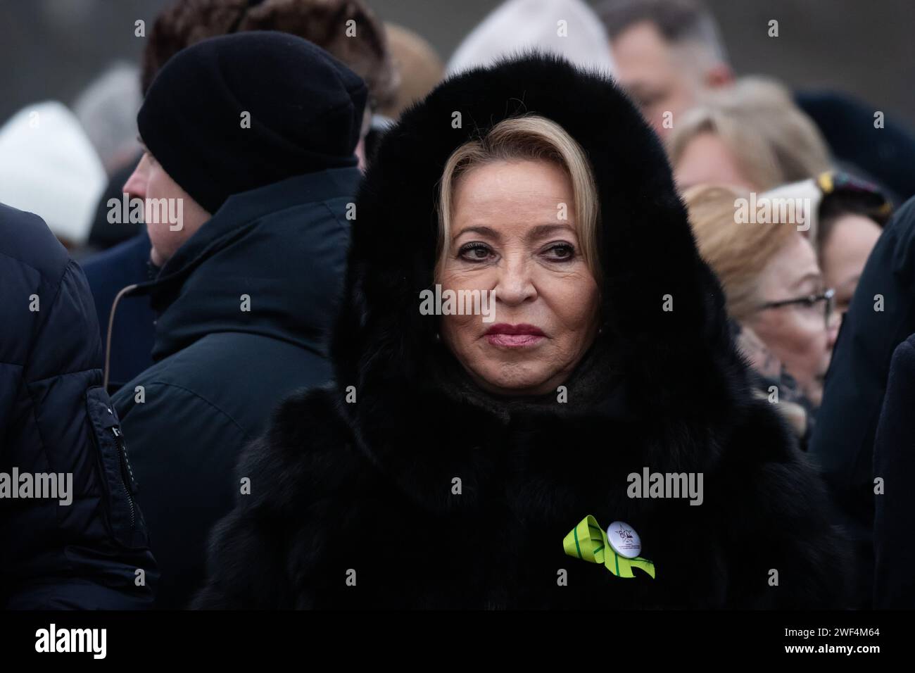 Chairman of the Federation Council of Russia Valentina Matvienko seen ...