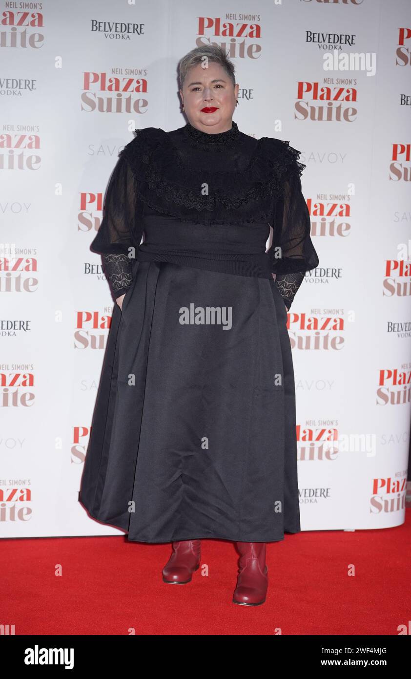 Siobhan McSweeney attends a gala performance of Plaza Suite at the ...