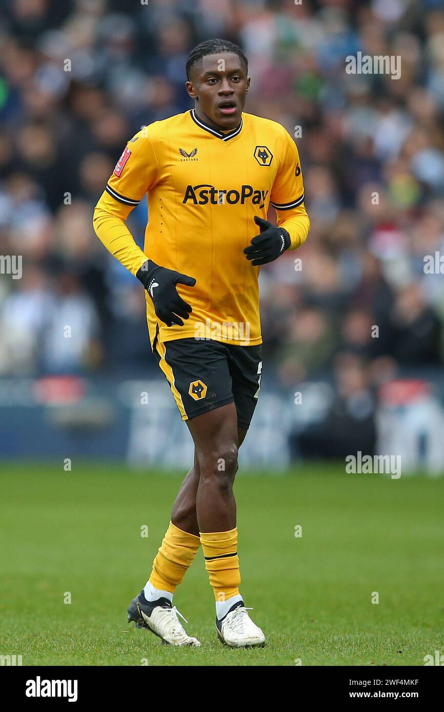 West Bromwich, UK. 28th Jan, 2024. Jean-Ricner Bellegarde of ...