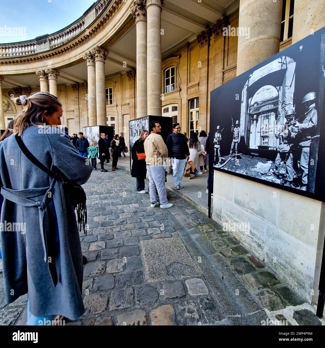 "The 50 years of Liberation" exhibition, Archives Nationales, Soubise ...