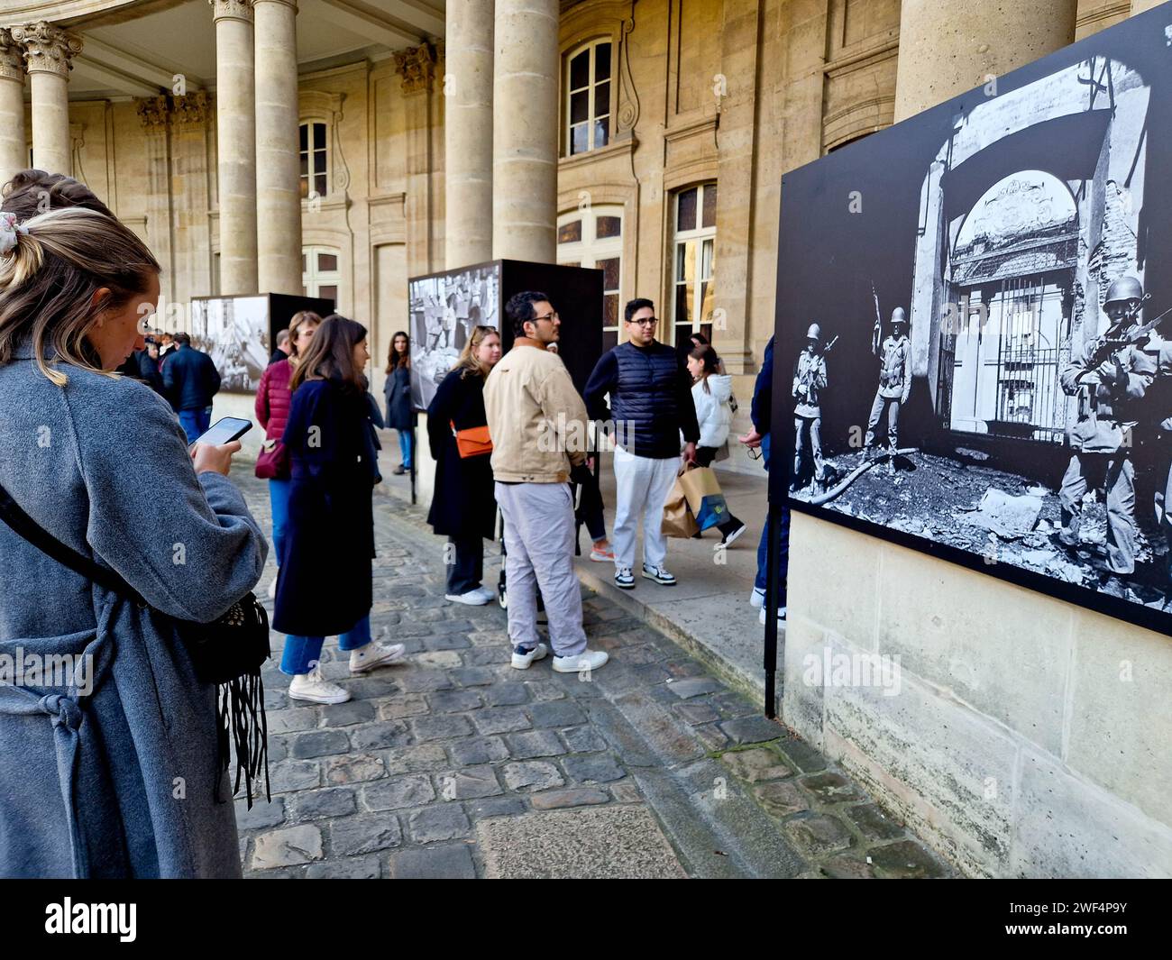 "The 50 years of Liberation" exhibition, Archives Nationales, Soubise ...