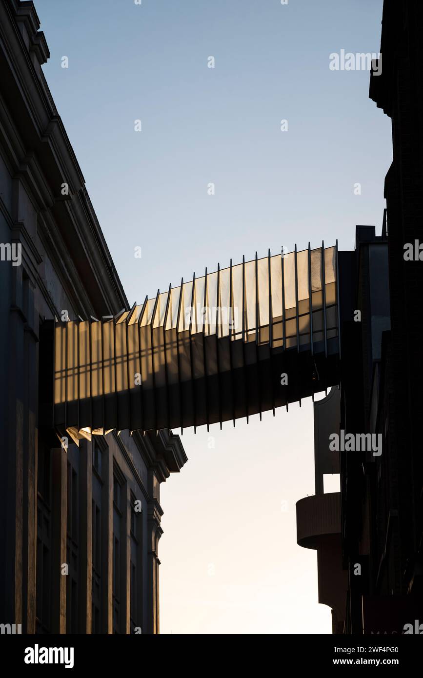 The Bridge of Aspiration above Floral Street connects the Royal Ballet ...
