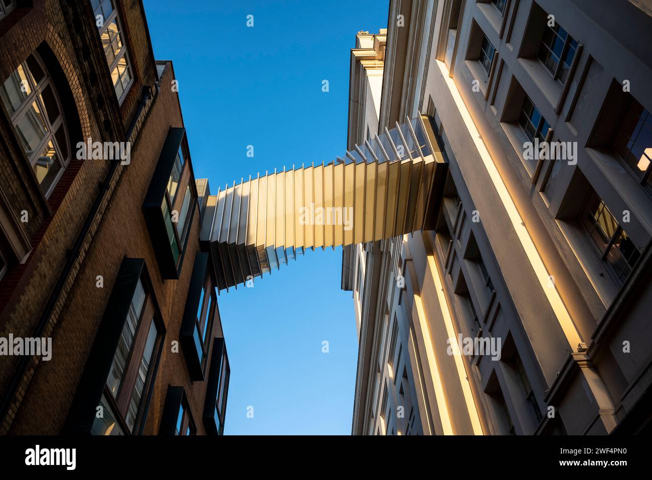 The Bridge of Aspiration above Floral Street connects the Royal Ballet ...