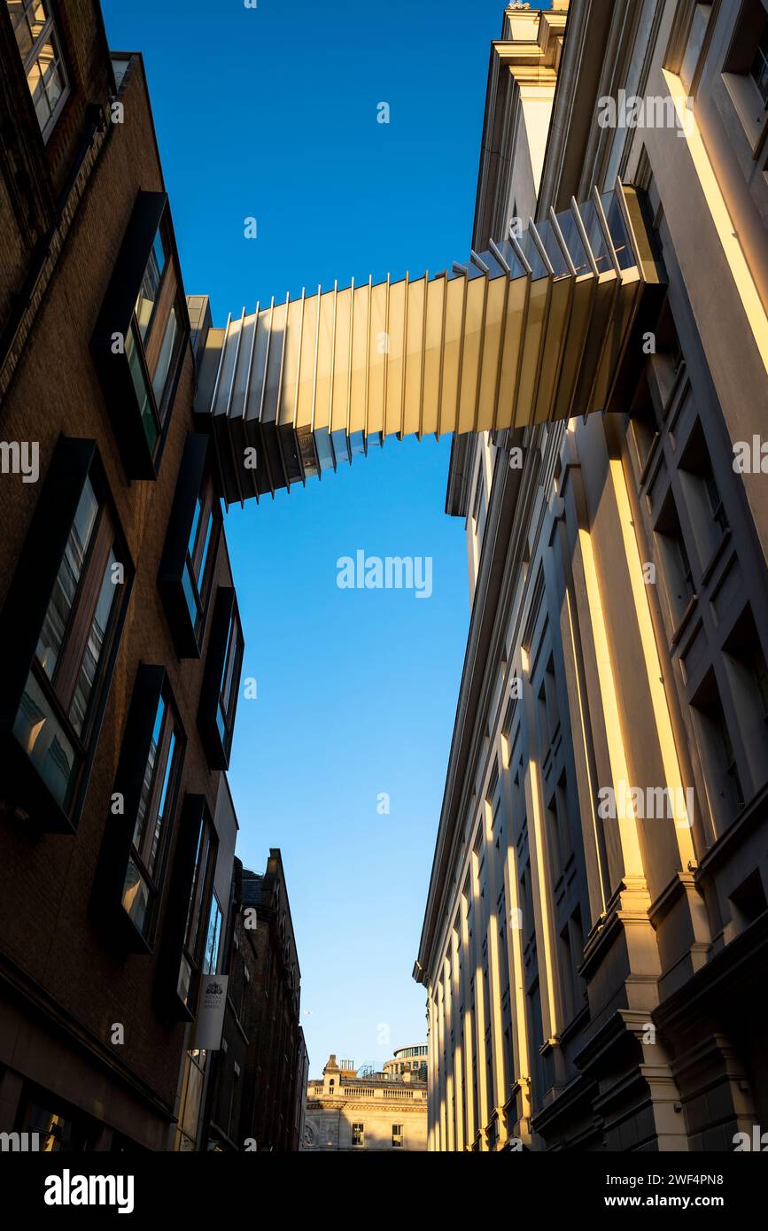 The Bridge of Aspiration above Floral Street connects the Royal Ballet ...