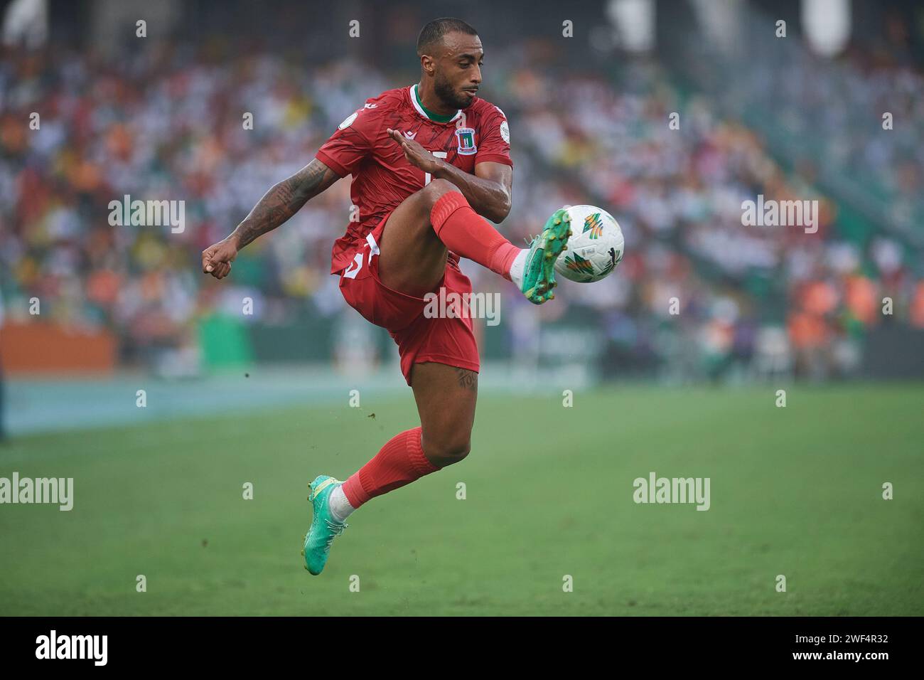 Abidjan, Ivory Coast. January 27, 2024. Round of 16. Carlos Akapo ...