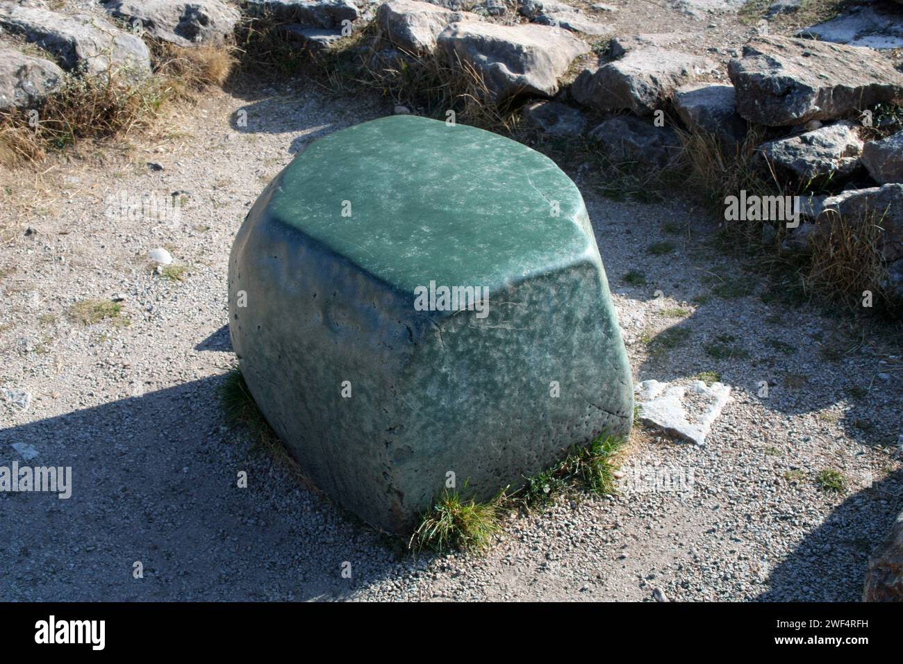 The Green Stone of Hattusa, Türkiye Stock Photo - Alamy