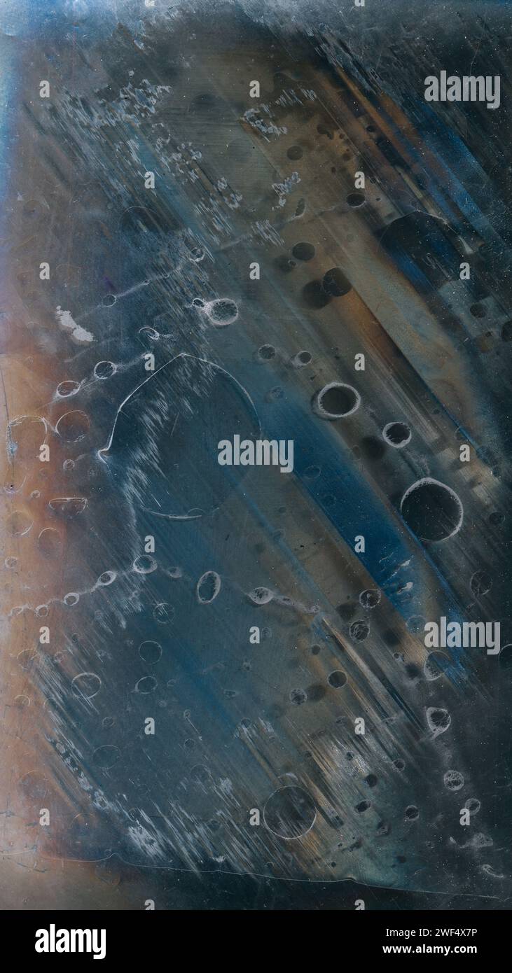 Weathered texture wet film dust scratches drops Stock Photo - Alamy