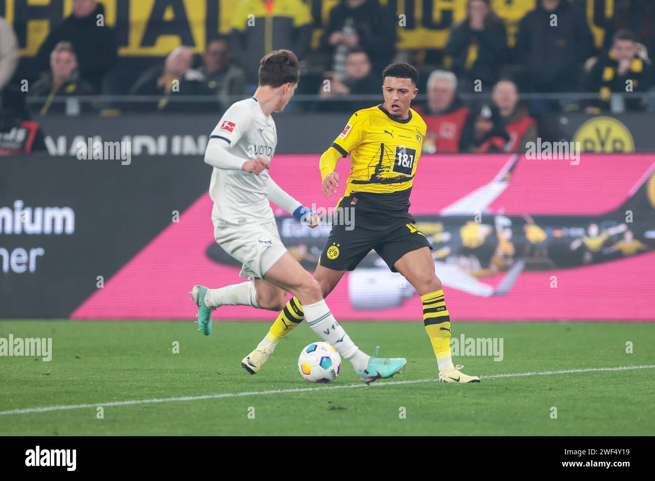 28.01.2024, Fussball, Saison 2023/2024, 1. Bundesliga, 19. Spieltag ...