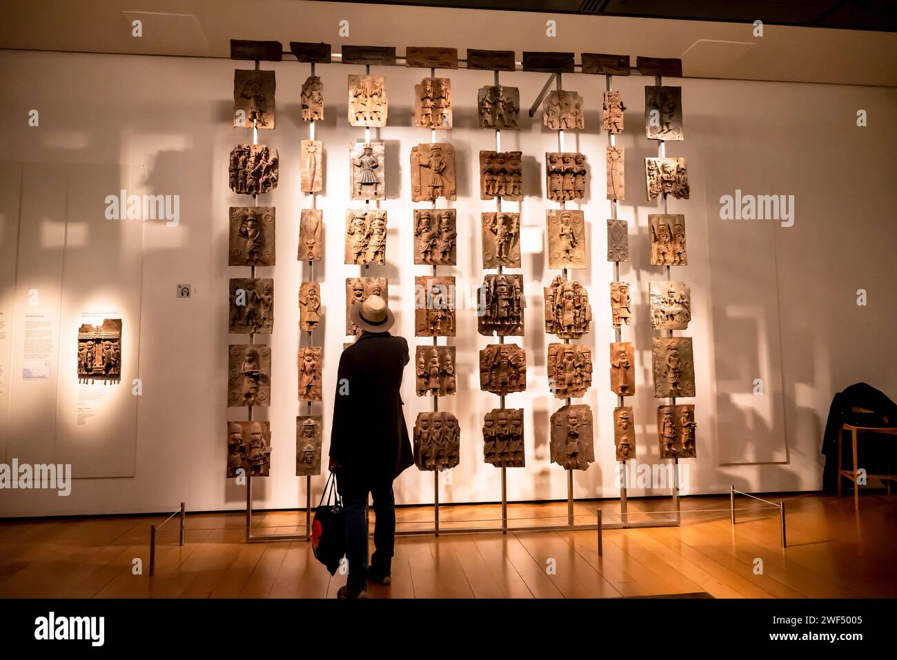 The Africa Galleries in The British Museum, London, England, UK Stock ...