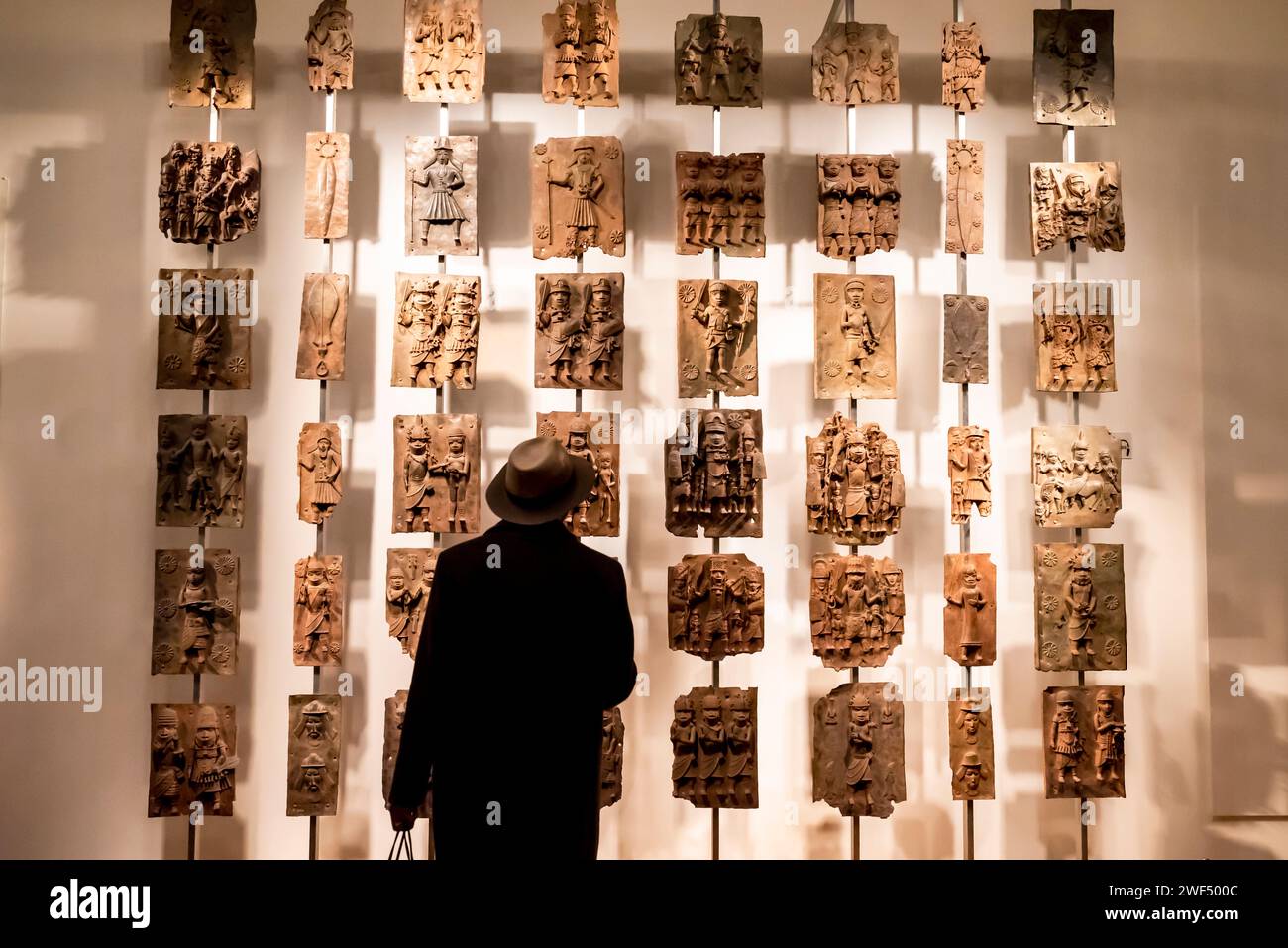 The Africa Galleries in The British Museum, London, England, UK Stock ...
