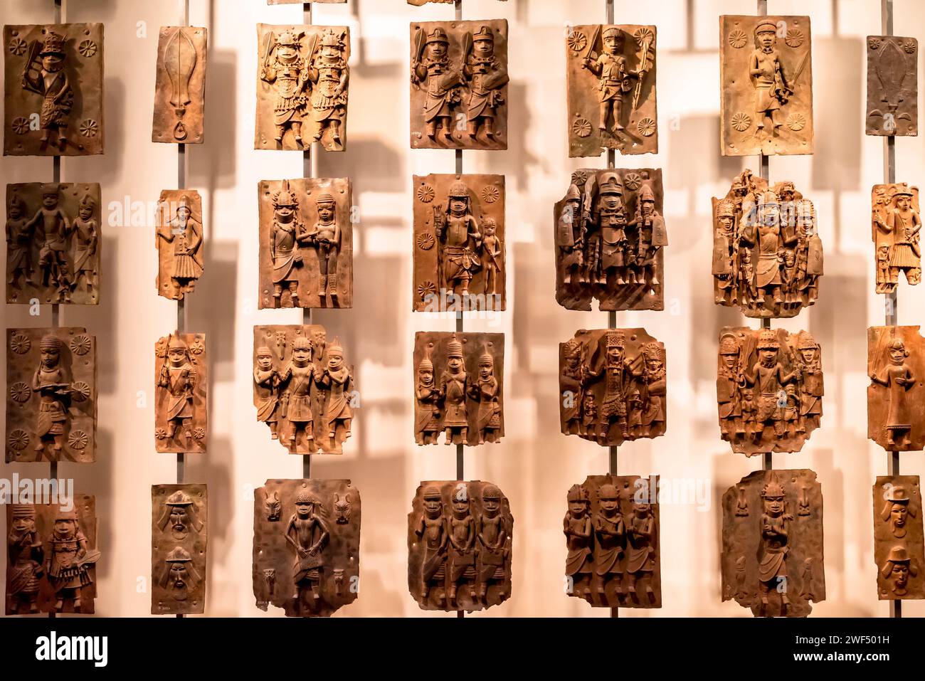 The Africa Galleries in The British Museum, London, England, UK Stock ...