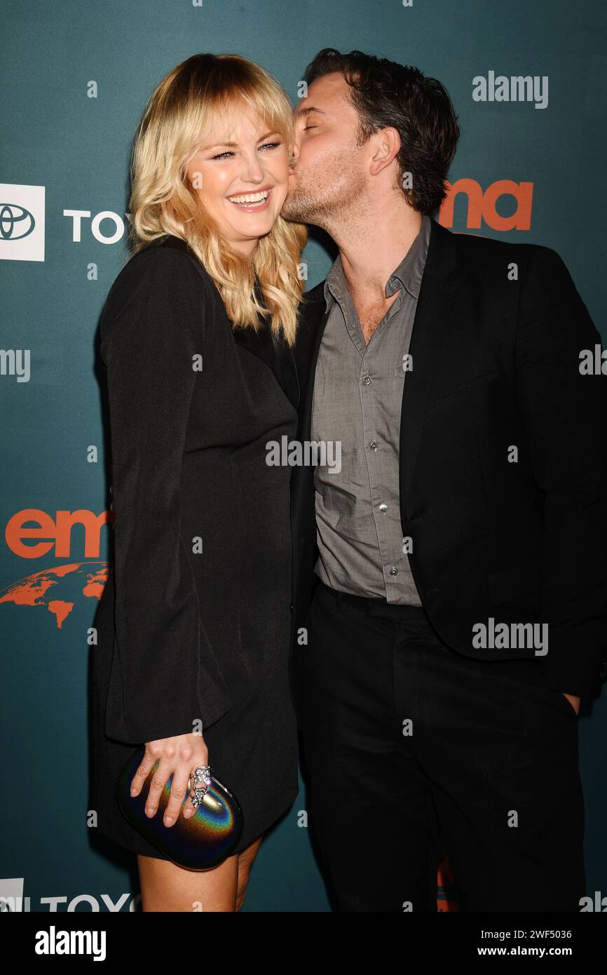 LOS ANGELES, CALIFORNIA - JANUARY 27: (L-R) Malin Åkerman and Jack ...