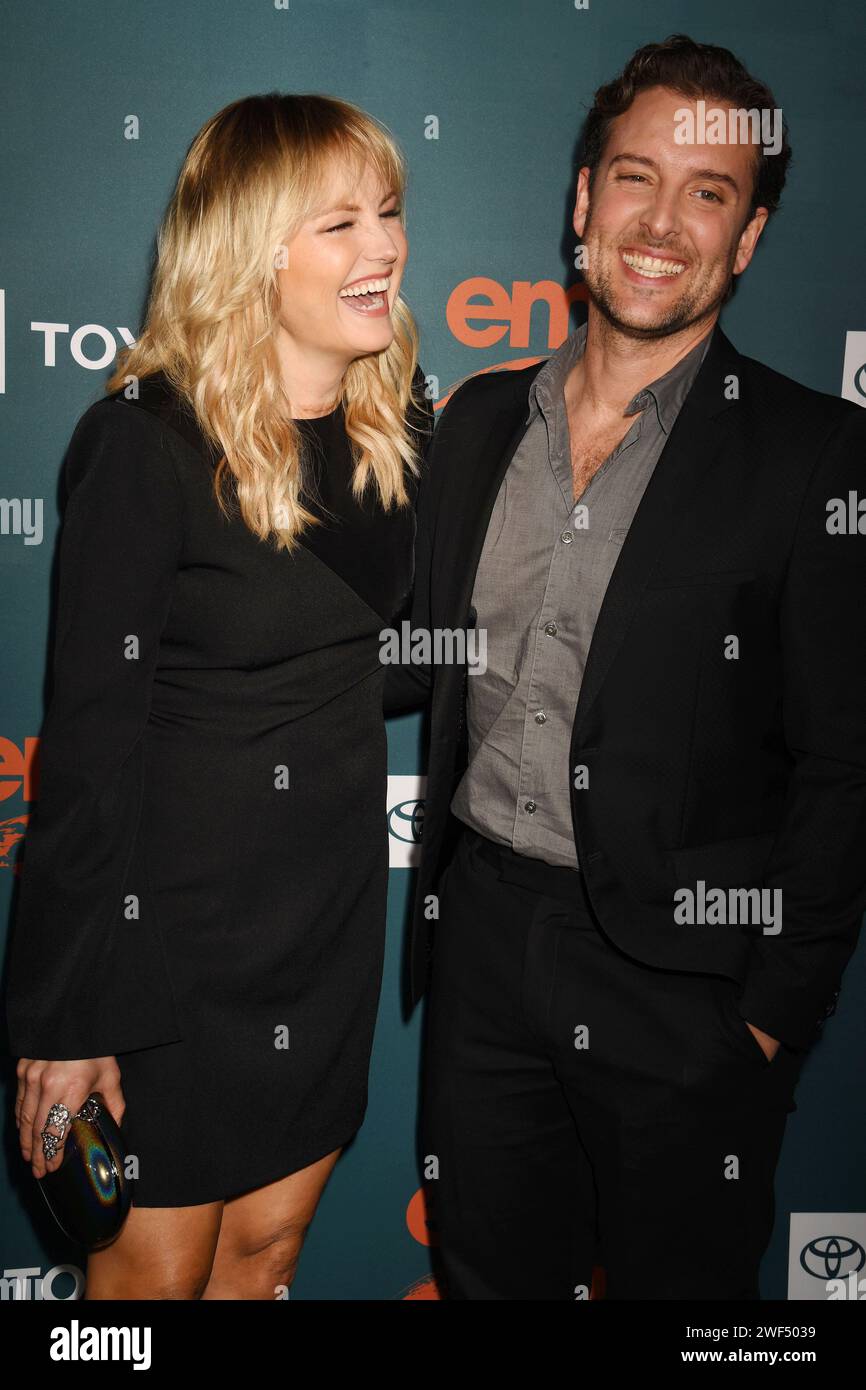 LOS ANGELES, CALIFORNIA - JANUARY 27: (L-R) Malin Åkerman and Jack ...
