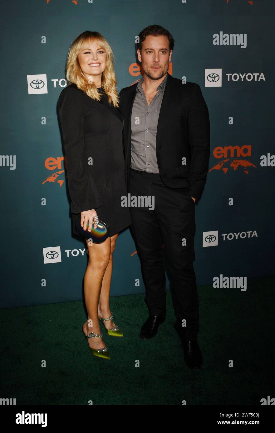 LOS ANGELES, CALIFORNIA - JANUARY 27: (L-R) Malin Åkerman and Jack ...