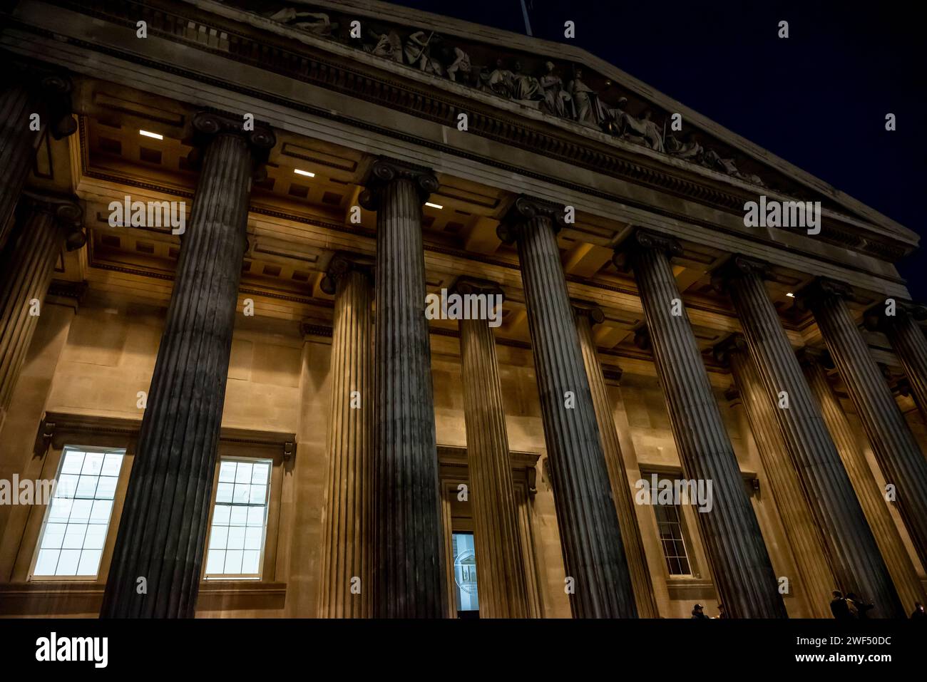 The British Museum, a public museum dedicated to human history, art and ...