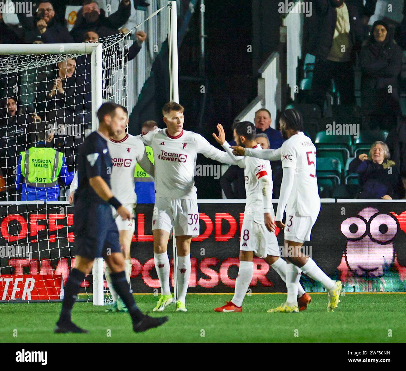 Rodney Parade, Newport, UK. 28th Jan, 2024. FA Cup Fourth Round ...